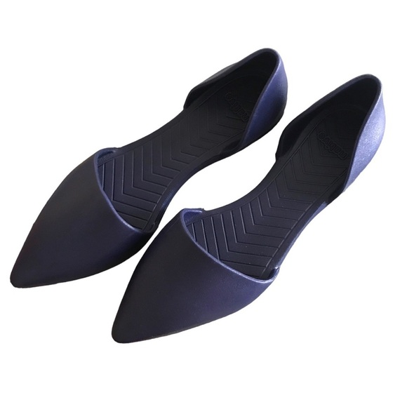 Native | Shoes | Native The Audrey Womans Ballet Pointed Toe Shoes Blue ...